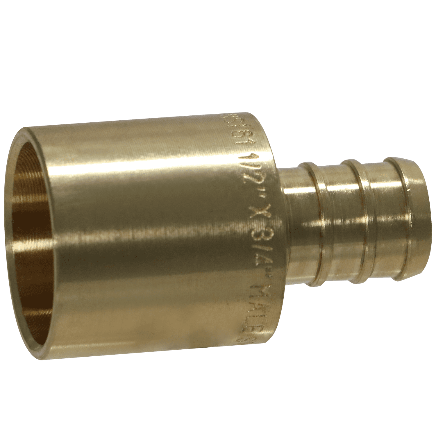 10 Pcs XFITTING Barb Crimp 1/2 Inch Pex x 3/4 Inch Male Sweat Adapter, 23-3-8=10X - Walmart.com