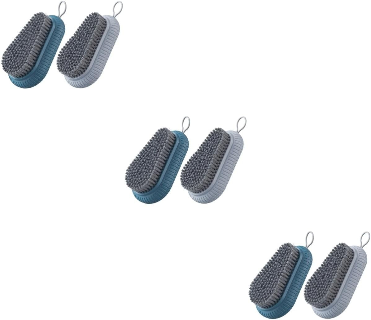 6 Pcs nail cleaning brush nail scrub brush manicure nail brush hands ...