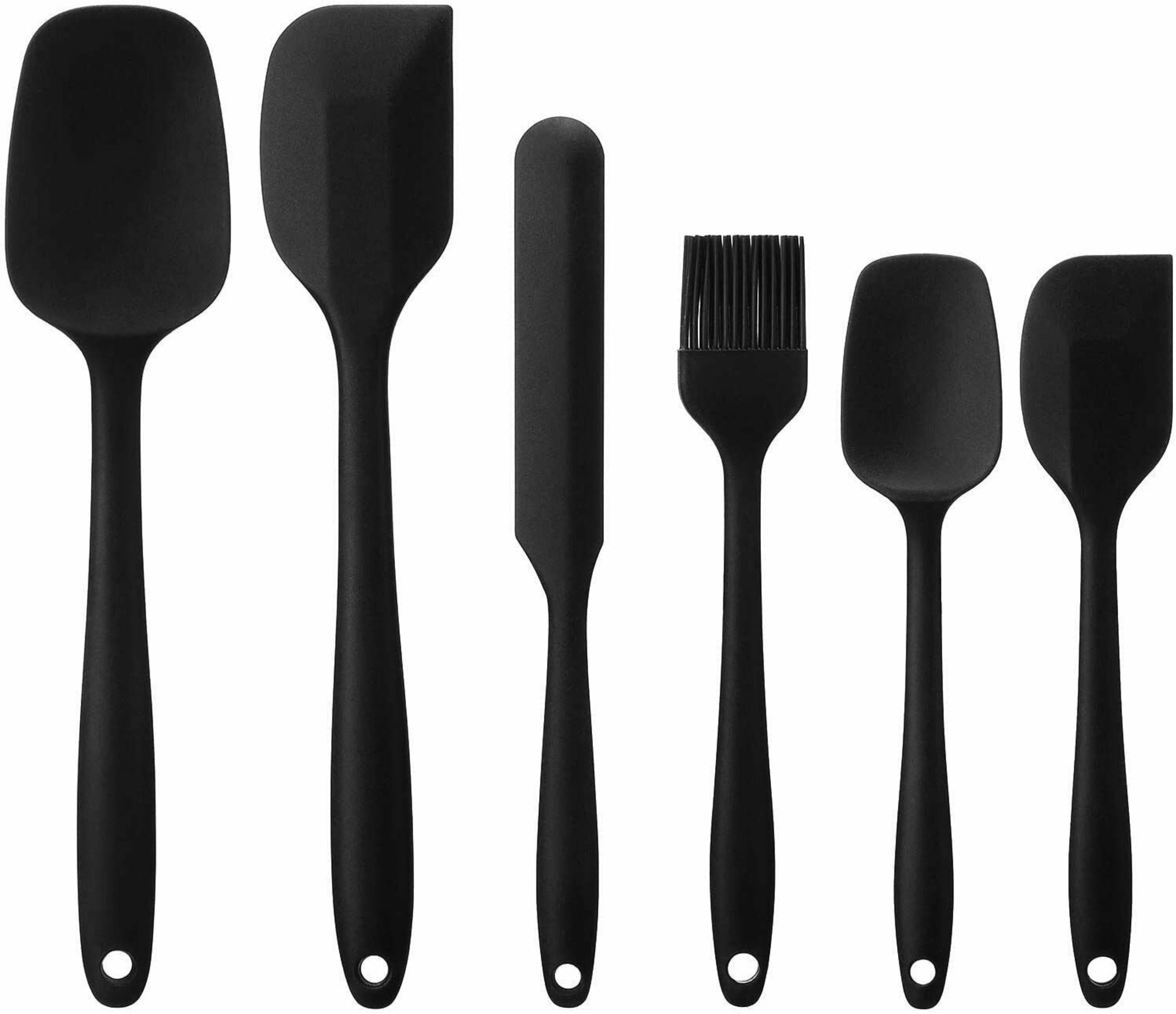 Walmart 6-Piece Silicone Kitchen Utensils Set: Small Turner, Heat ...