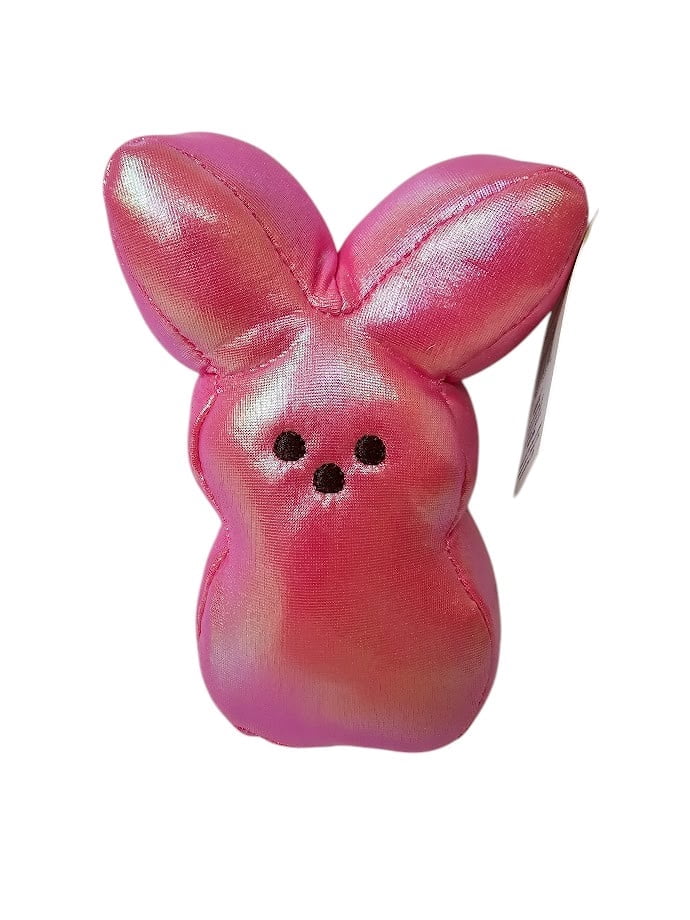 6" Peeps Easter Bunny Plush - Shiny Pink - Walmart.com