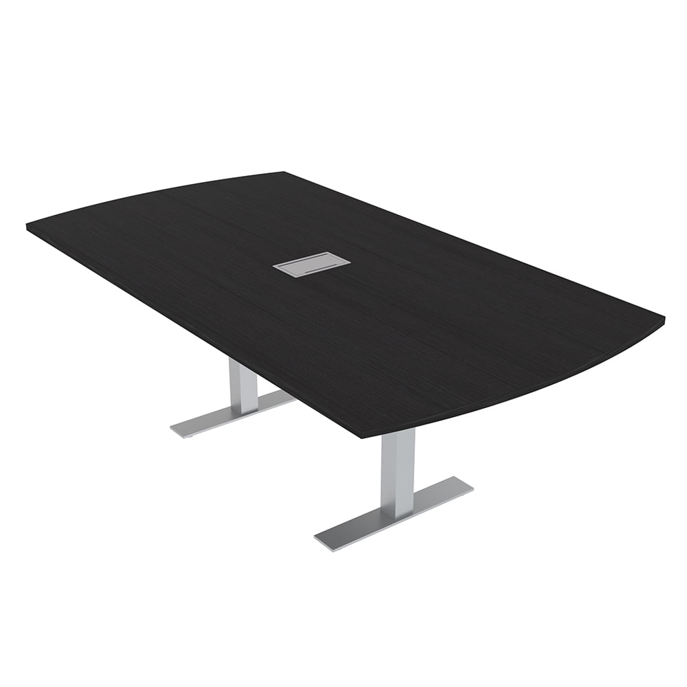 6 Person Arc Rectangle Meeting Room Table 7Ft Data And Electric Module - Walmart.com