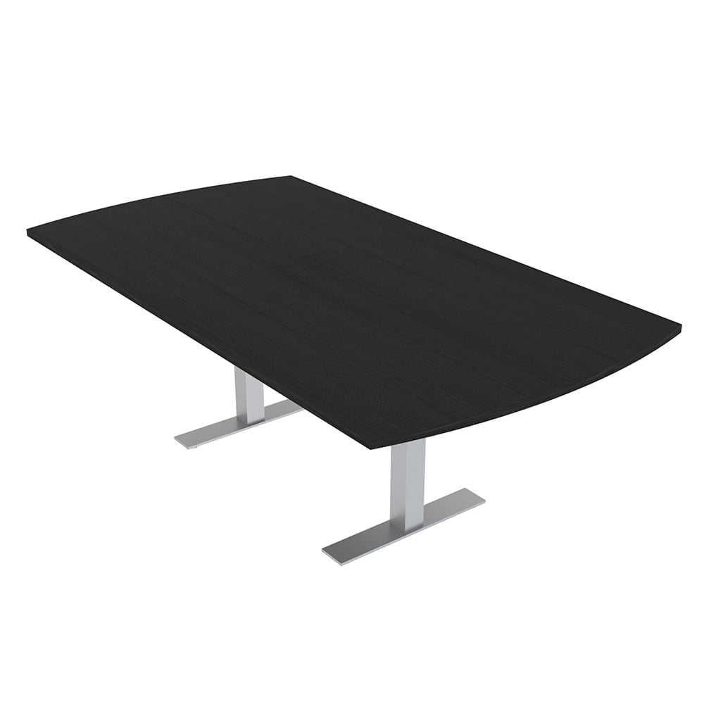 6 Person Arc Rectangle Meeting Room Table 7Ft Data And Electric Module ...