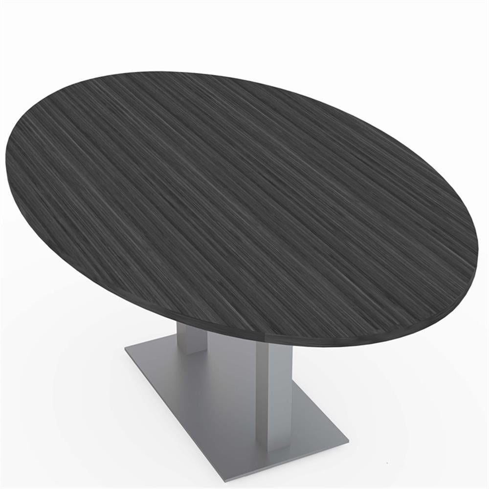 6 Person Oval Conference Tables w/ Rectangle Metal Base 6' Asian Night ...