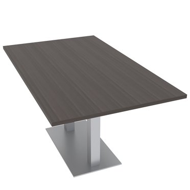 At Work Expandable Conference Table 11' Gray Laminate Top/Brushed ...