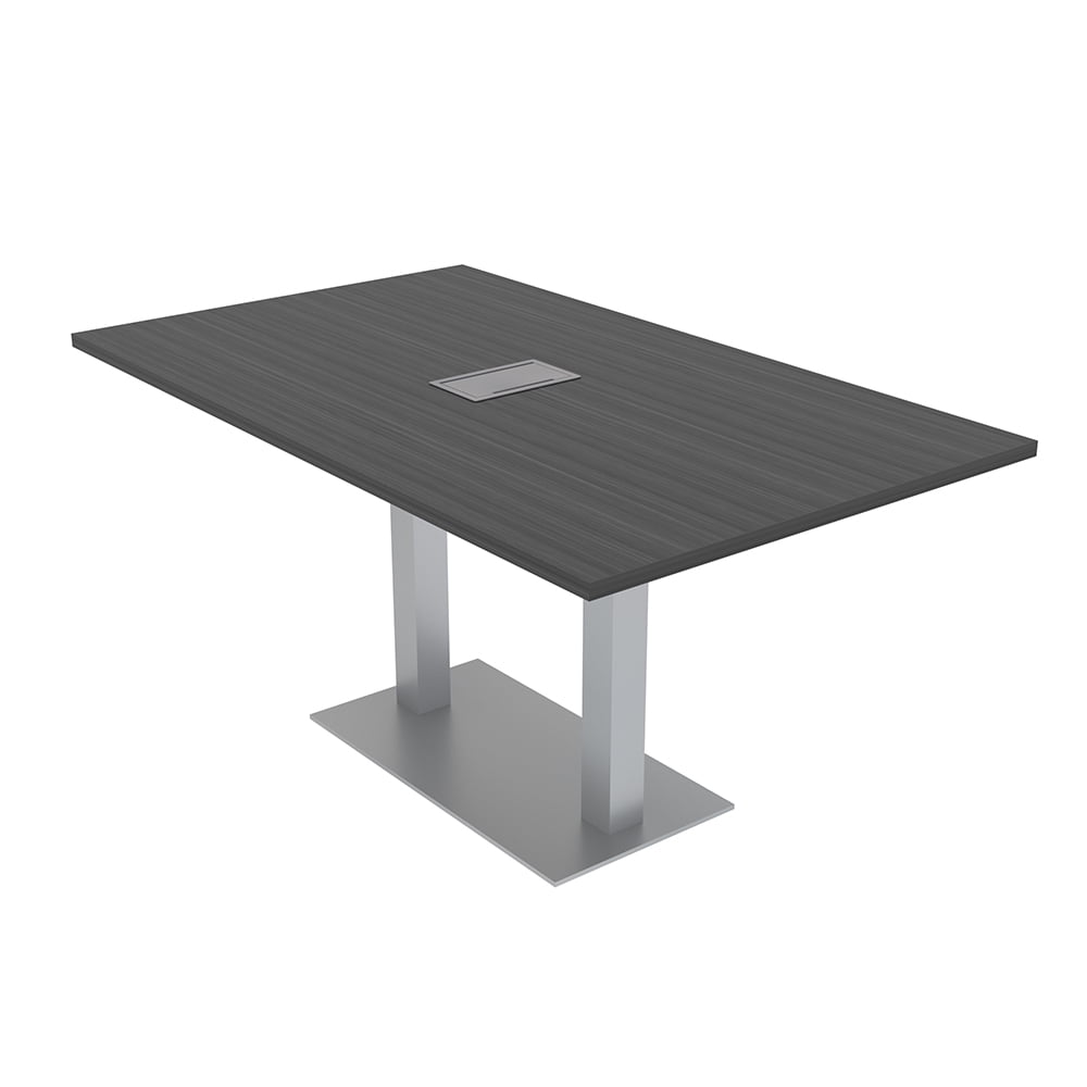 Skutchi Designs 6 Person Rectangular Laminate Conference Table with ...