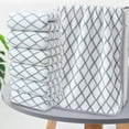 6 Piece Absorbent Cotton Face Towel Set Multipurpose Household ...