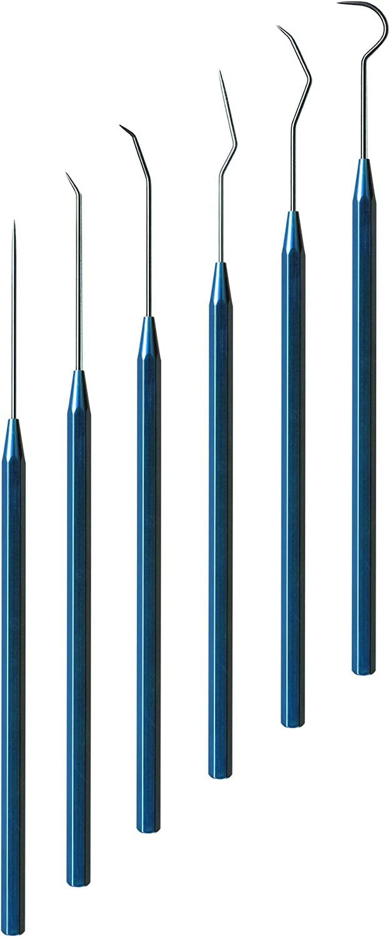 6-Piece Anodized Aluminum Precision Probe Set, 25mil | Straight, Single ...