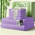 6 Piece Bamboo Viscose Cooling Sheet Set Queen King Size Soft ...