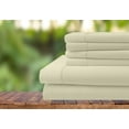 6 Piece Bedding Set, 100% Organic Cotton 500 Thread Count, 28" Deep ...