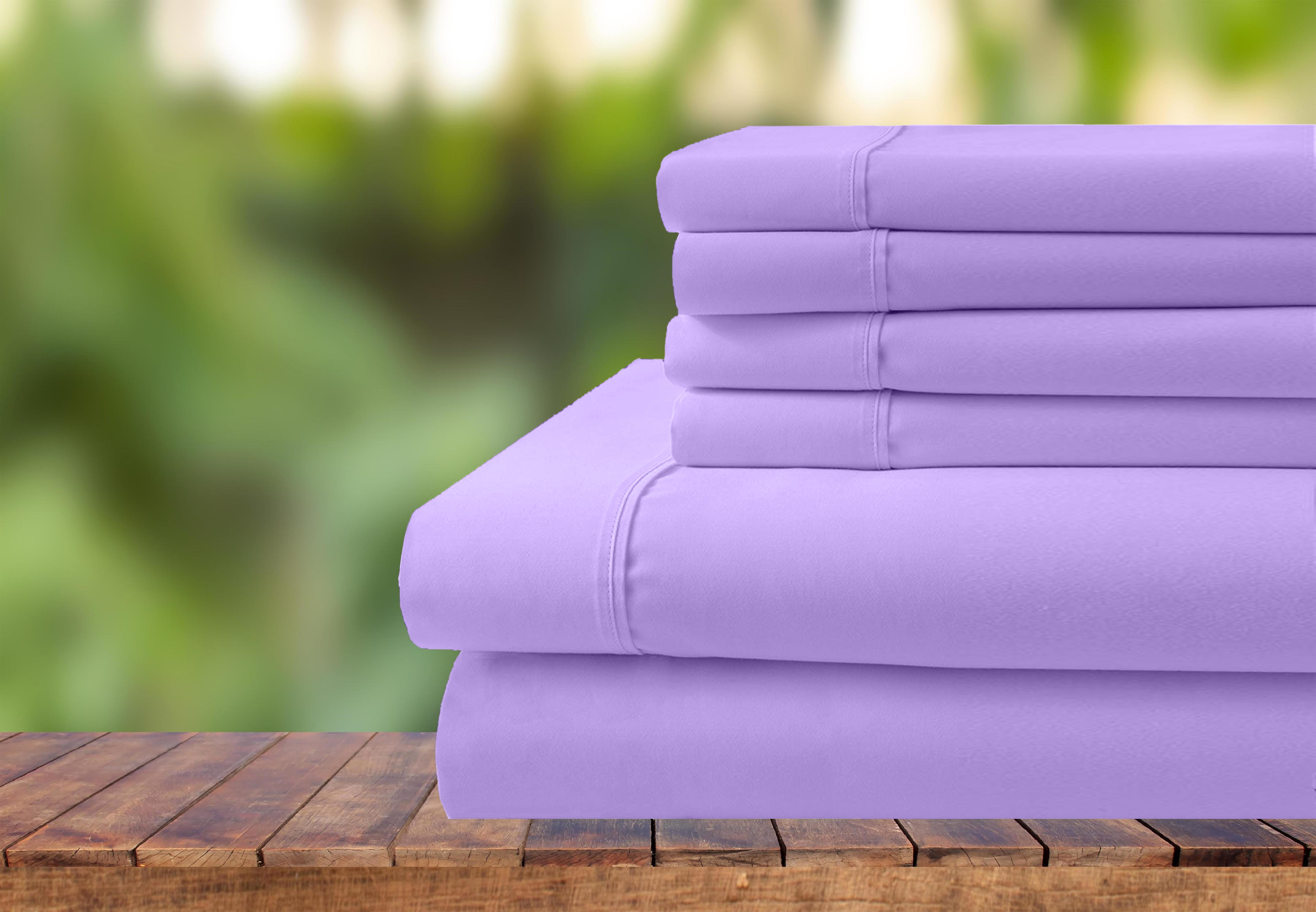 ABORN 6 PC Adult Bedsheet Organic Cotton 800 Thread Count 28" DEEP ...