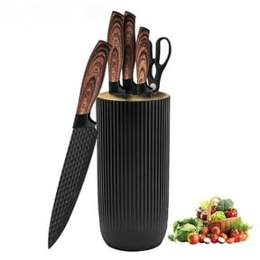 6 Pcs Kitchen Knife Set,DFITO Professional Chef Knife Set, Stainless ...