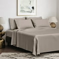6 Piece California King Size Bed Sheet Set with 16-Inch Deep Pocket ...