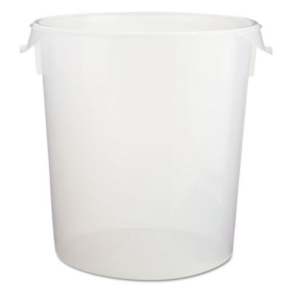 6-Piece/Carton 22 Quart Round Storage Containers - Clear - Walmart.com