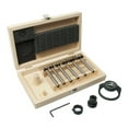 6 Piece Coin Forstner Bit Set with Adjustable Depth Stop Collar ...