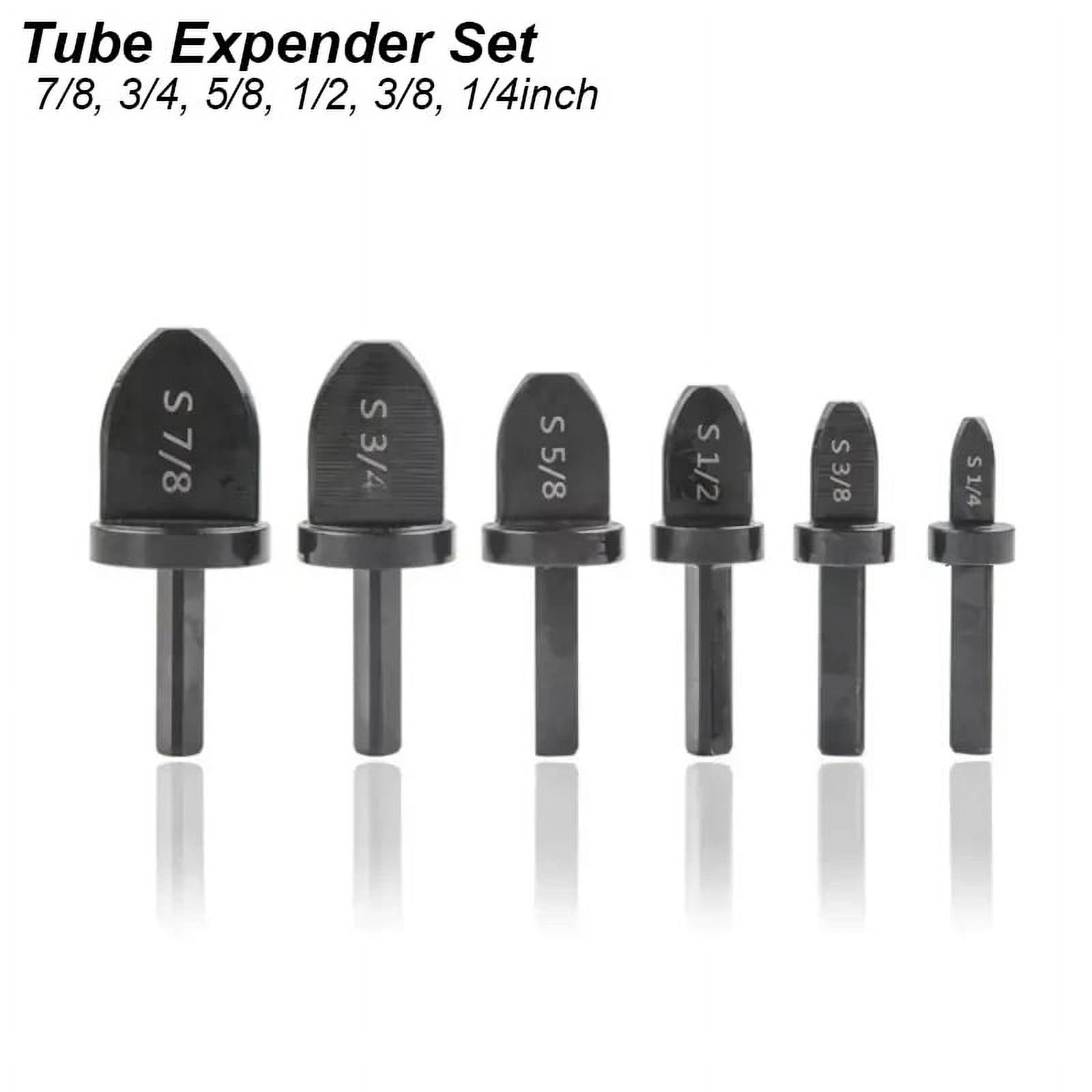 6-Piece Copper Pipe Expander Set (Expanding Tool, Swaging Tool ...