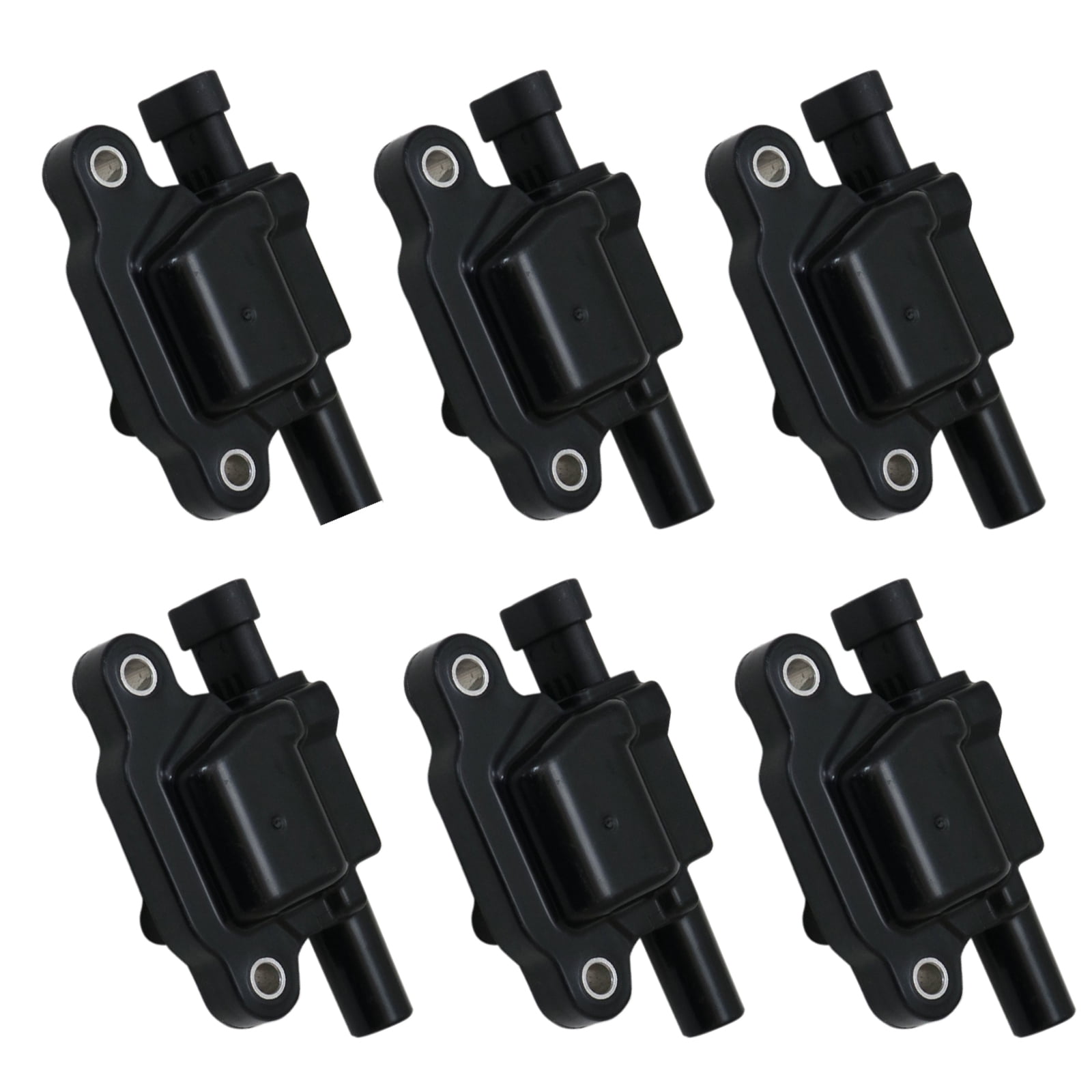 6 Piece Engine Ignition Coil Kit Set Square Style for Silverado Sierra ...