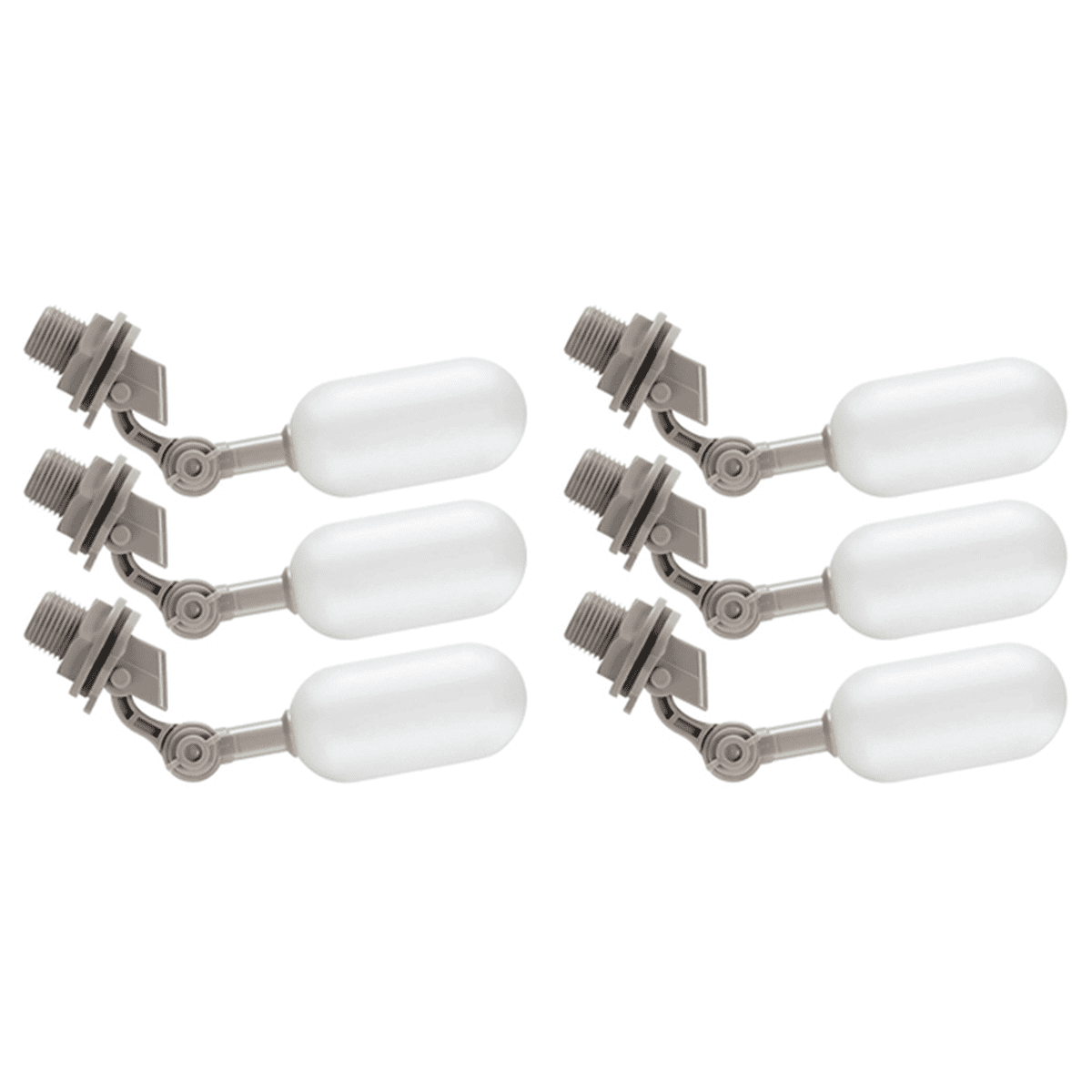 6-Piece Float Valve Set, 1 / 2-Inch Water Supply Pipe Float Valve with ...