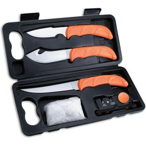 KNINE OUTDOORS Hunting Deer Knife Set Field Dressing Kit Portable ...