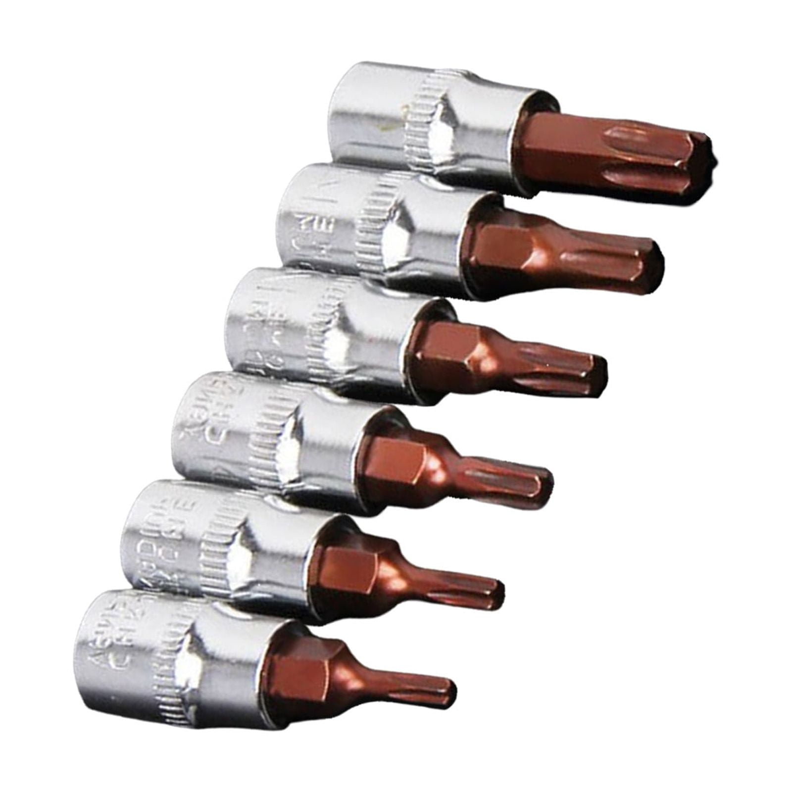 6 Piece Industrial Grades Impacts Sockets Collection Sockets Bit Produced for Mechanics and ...