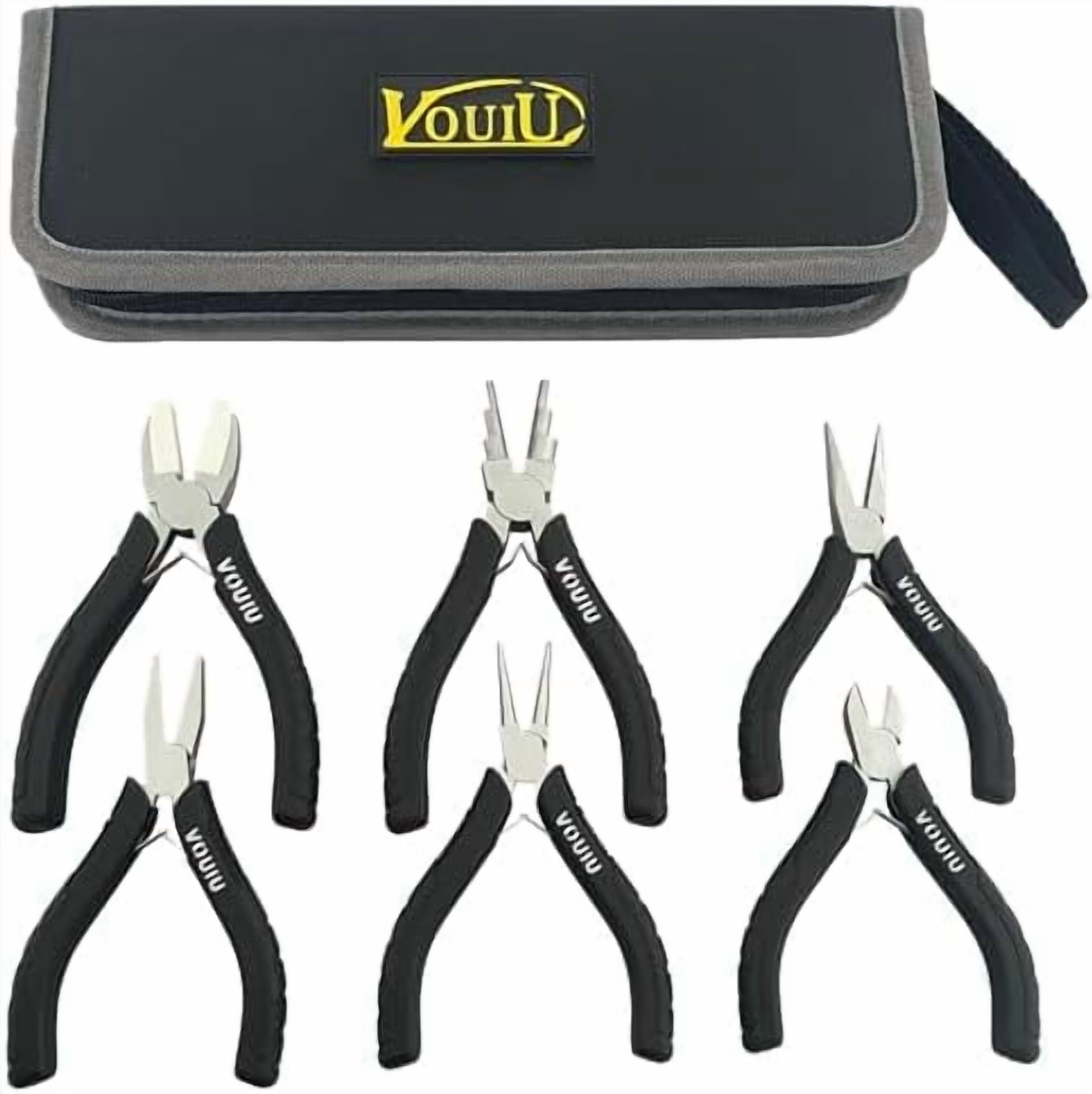 6-Piece Jewelry Pliers Set Jewelry Making Tools - Walmart.com