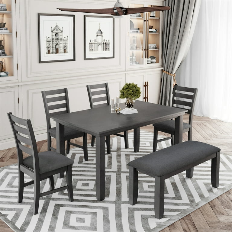 6 person kitchen table set store