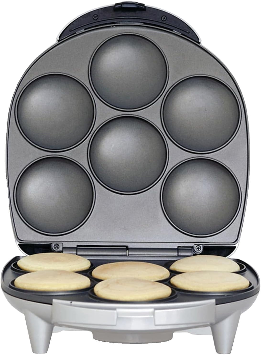 6 Piece Non-Stick Arepa Maker Silver, 1" - Walmart.com