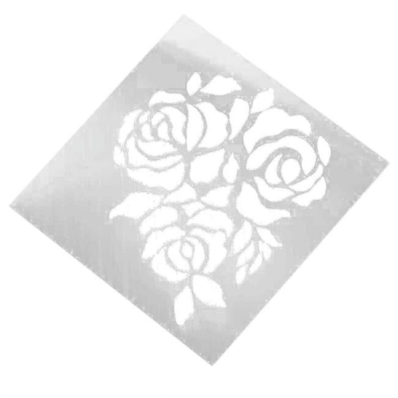 6 Piece Painting Drawing Planner Stencil White Template Ruler Art ...