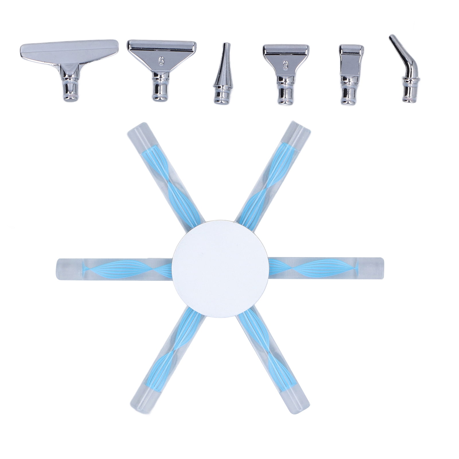 6-Piece Pen Set with Metal Tips, Blue - Multi-Point Tool for DIY 5D ...