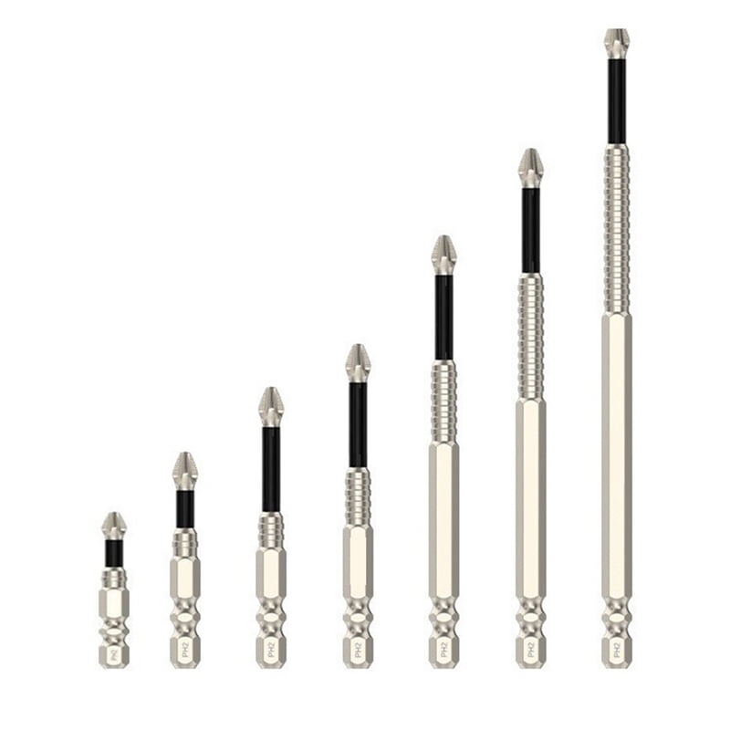 6 Piece * Phillips Screwdriver Bits Set-As Shown - Walmart.com