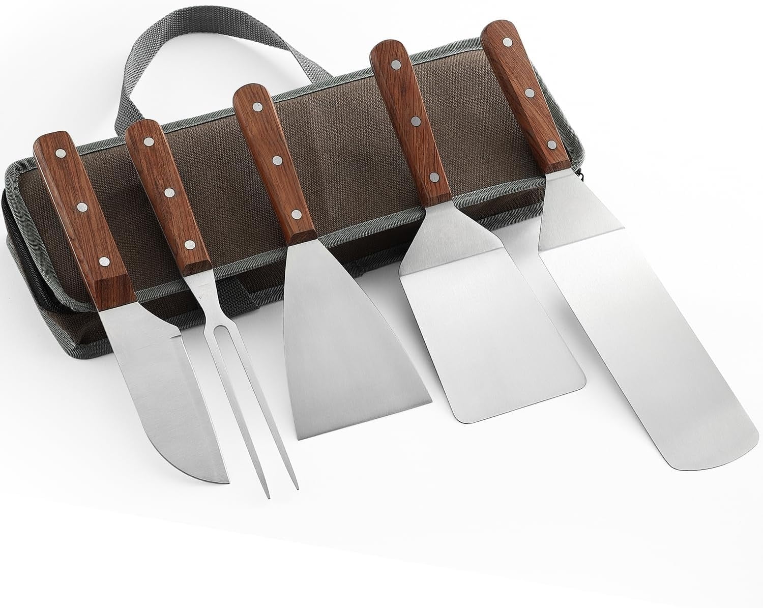 6-Piece Professional Griddle Accessories Kit for Griddle Cooking ...