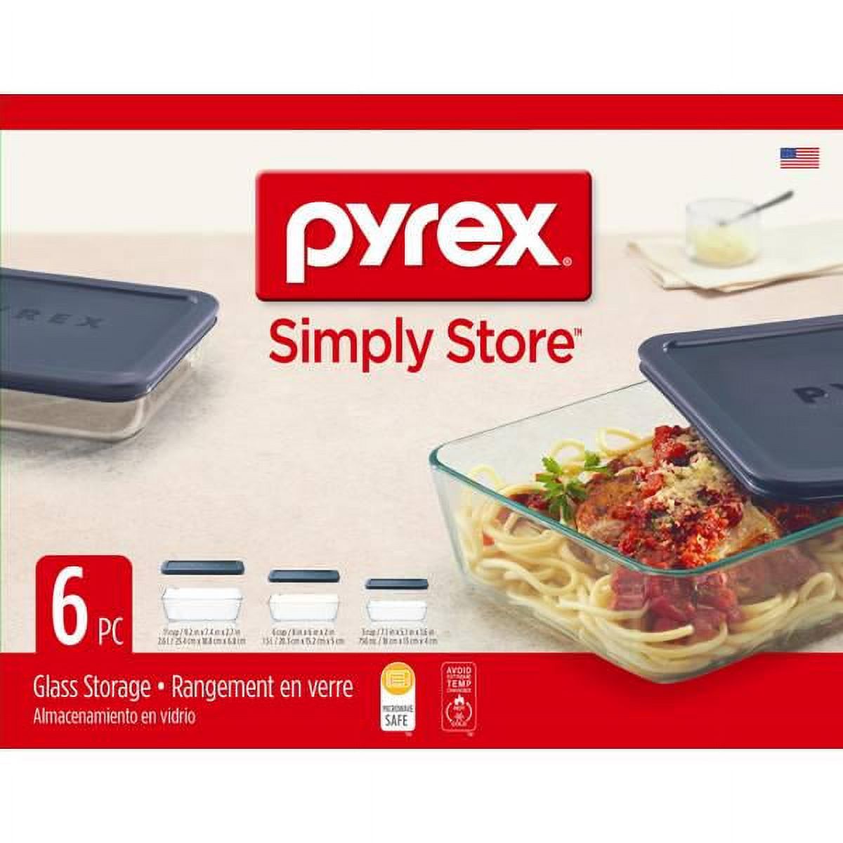 6-Piece Rectangular Storage Set - Walmart.com
