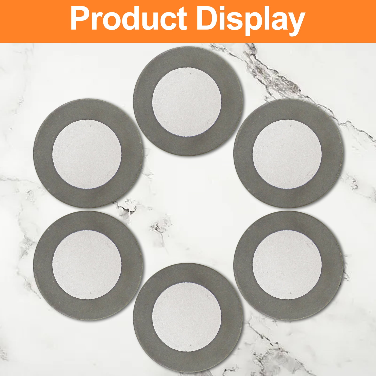 6-Piece Replacement Kit with Disassembly Tool Glass Transducer Disc Set ...