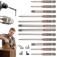 6-Piece Screwdriver Bit Set, Featuring Magnetic Hexagonal Shanks and ...