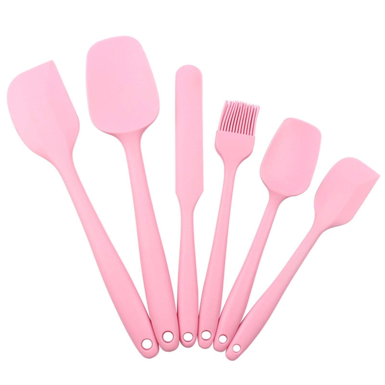 6 Piece Spatula Set Kitchen Spatula Utensil Set - Walmart.com