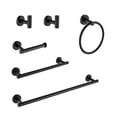 Bathroom Storage Cabinet 6 Piece Stainless Steel Bathroom Towel Rack ...