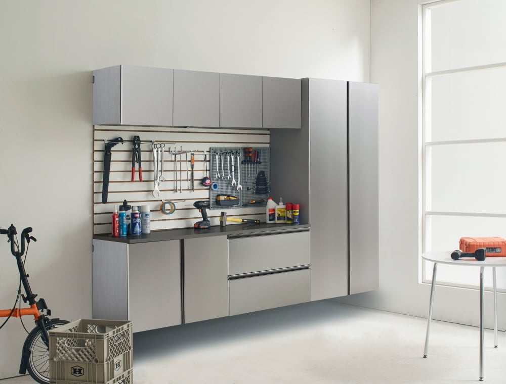 6-Piece Storage Cabinet Set, Modern Style Kitchen Furniture Set with ...