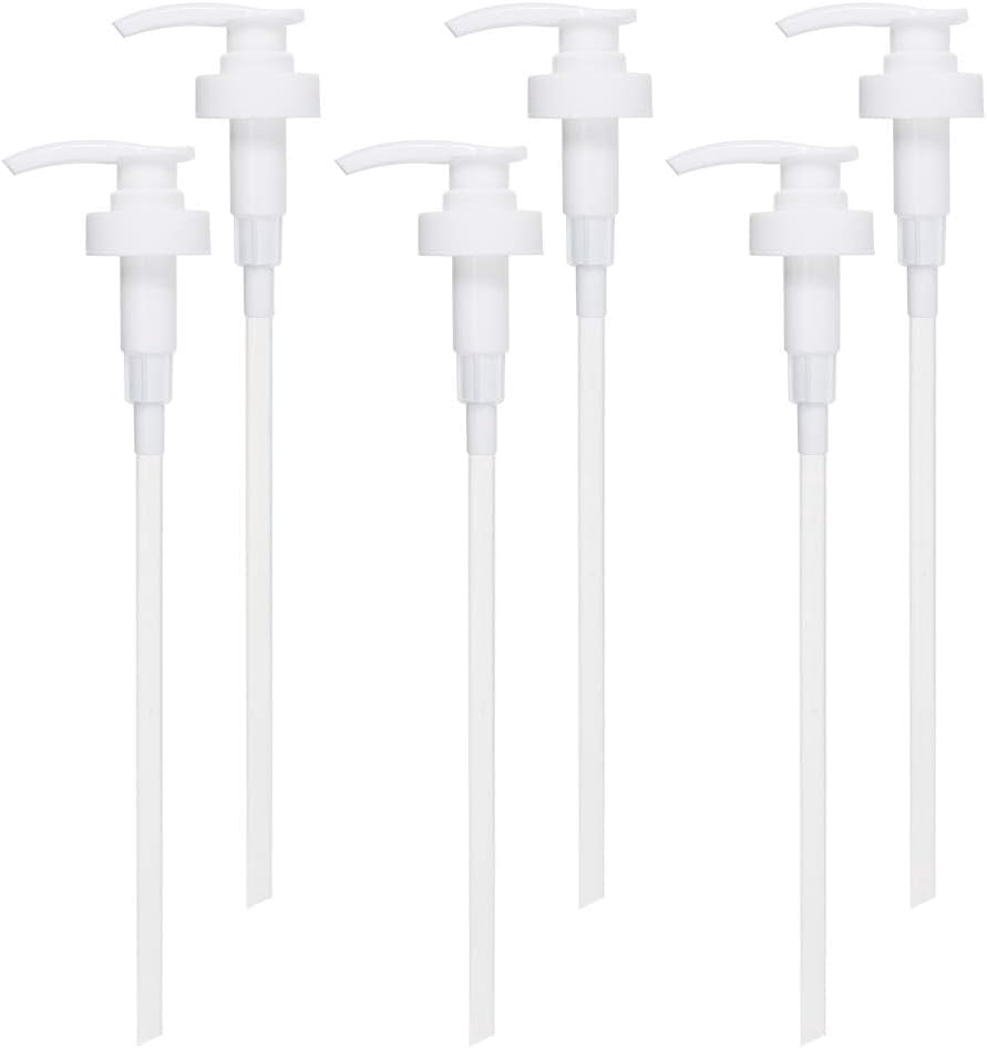 6-Piece Universal Gallon Pump Dispenser Set - Fits Most 1 Gallon Jugs ...