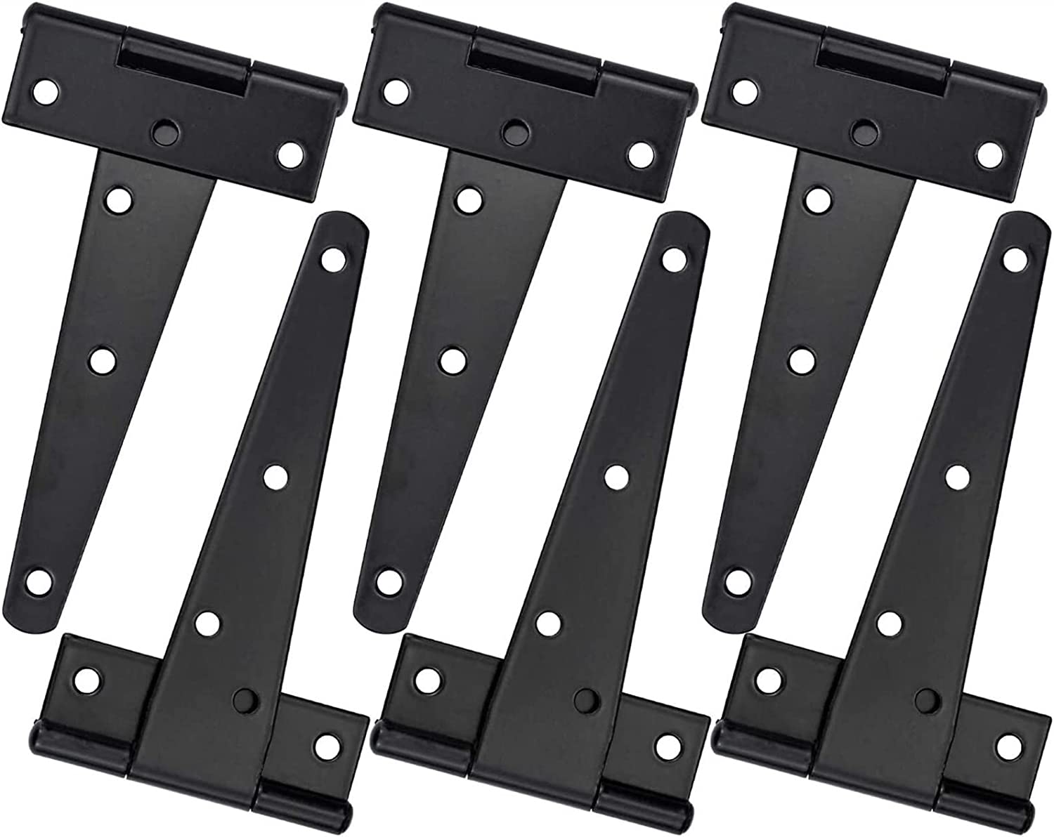 6 Pieces 150 Mm T-Shaped Hinge, T-Shaped Hinge, Triangular Hinge ...