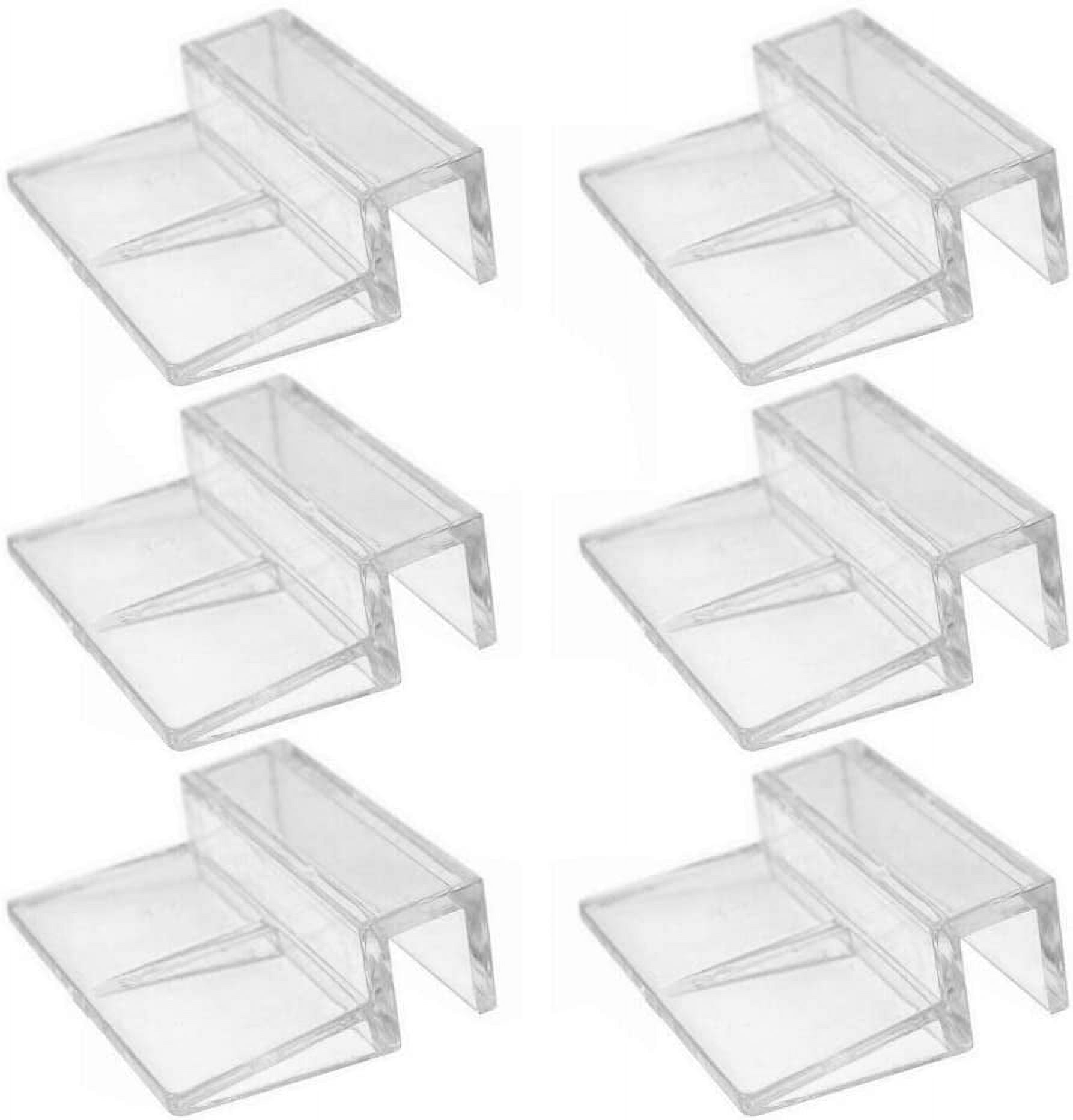 6 Pieces 8mm Acrylic Aquarium Cover Clip Aquarium Fish Tank Glass Cover ...