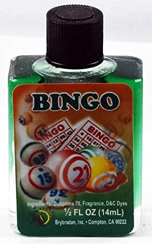 6 Pieces BRYBRADAN Bingo Spiritual Oil Bingo ACEITE ESPIRITUAL -1/2 FL ...