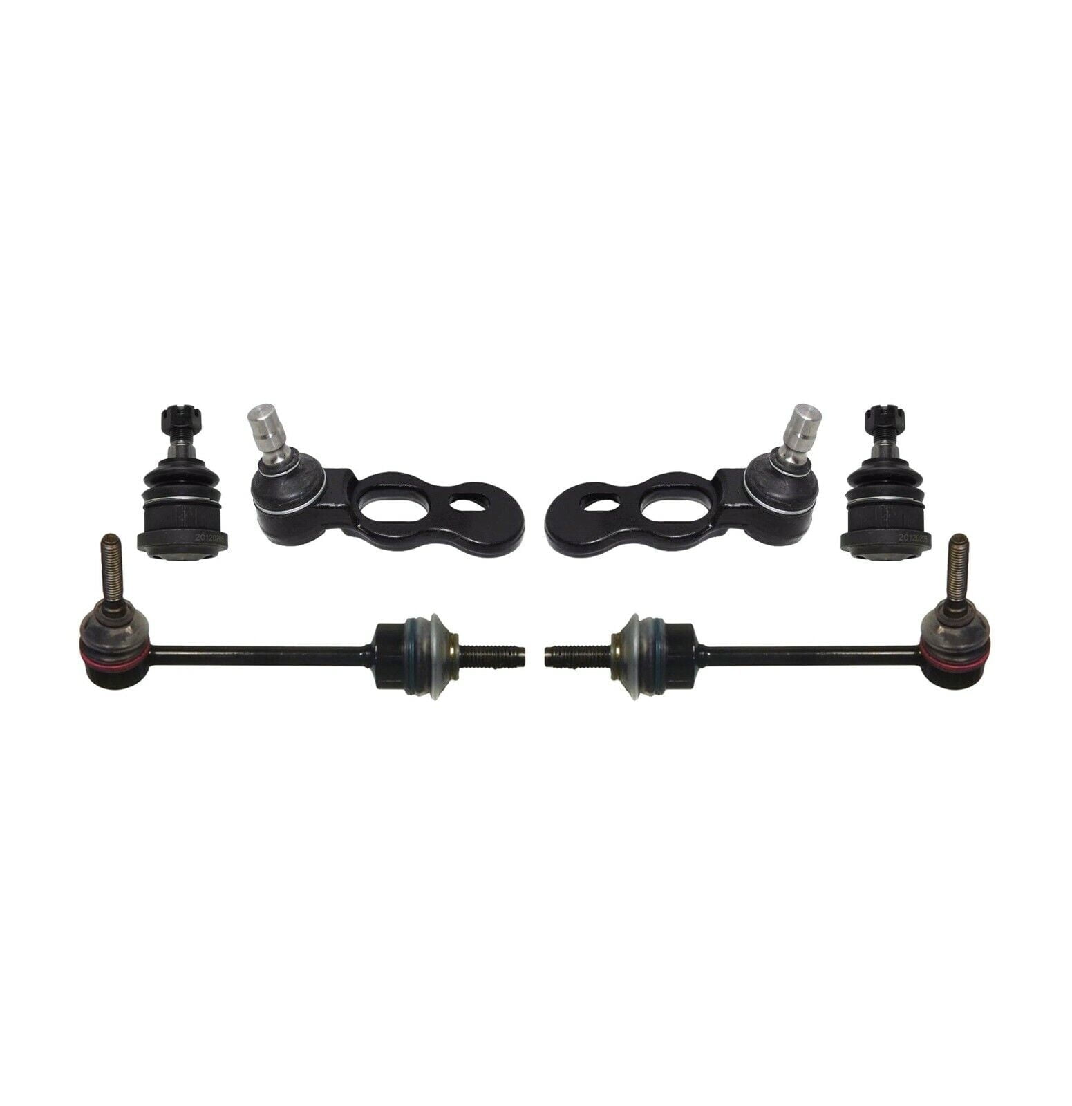 6 Pieces Ball Joints Sway Bar Links Front Upper Lower Passenger Driver ...