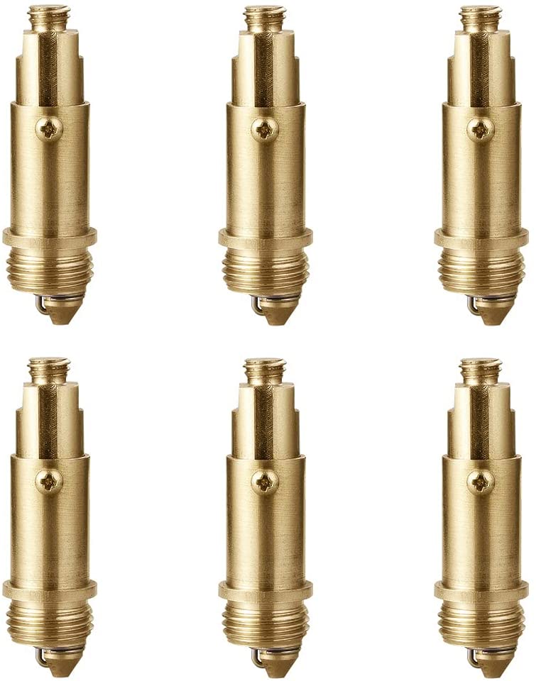 6 Pieces Basin Pop Up Click Bolts-Bouncy Core-Copper Drain Bouncing ...