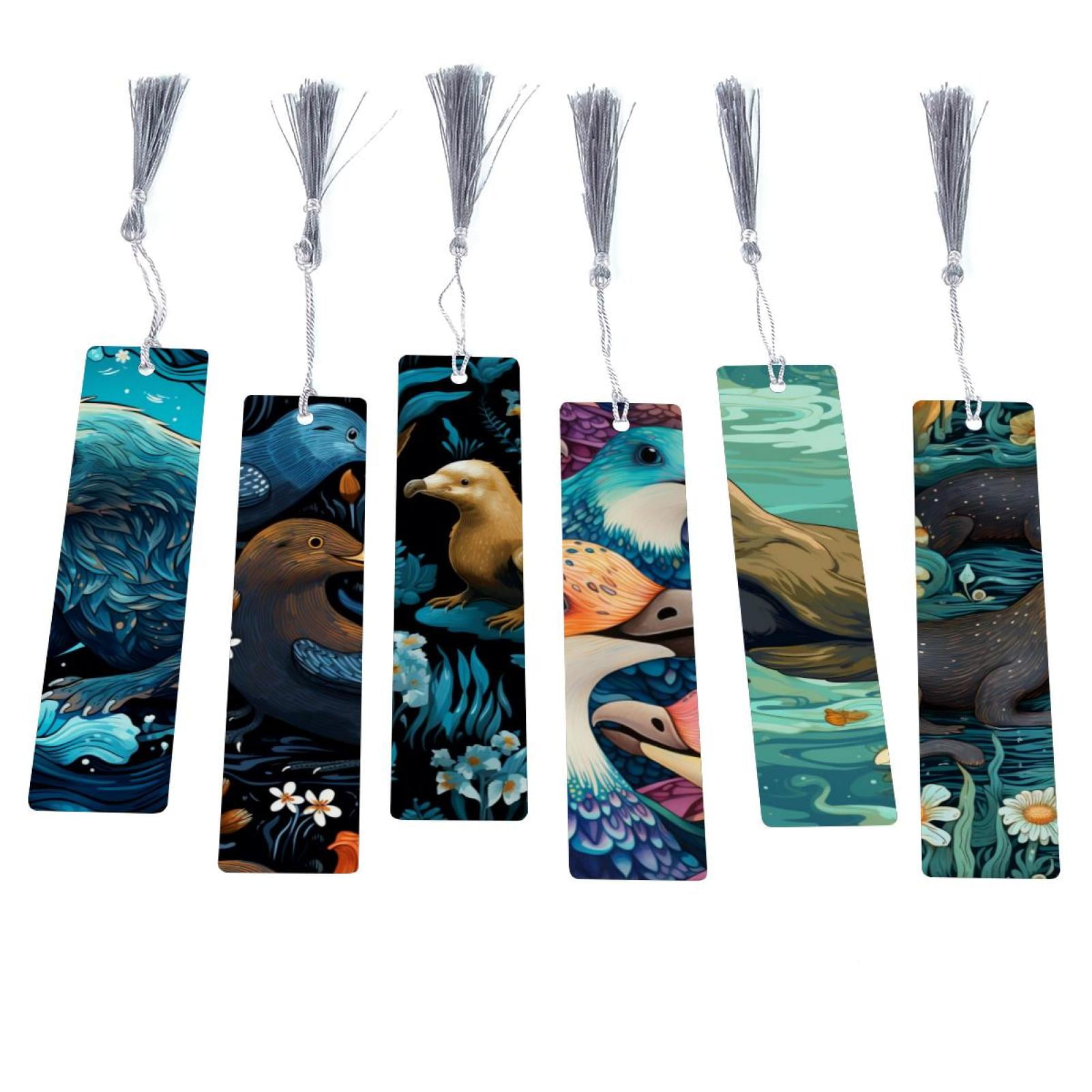 6 Pieces Bookmark, Platypus Bookmarks Gift Box Set, Book Marks for Book ...