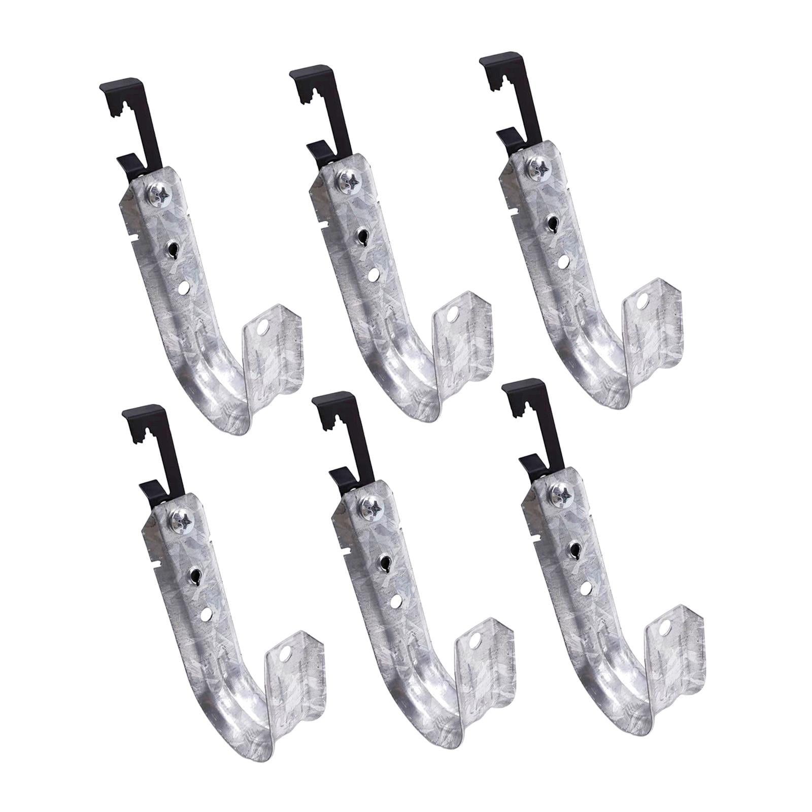 6 Pieces Cable Support J Hooks Bat Wing Clips Galvanized Steel Heavy ...