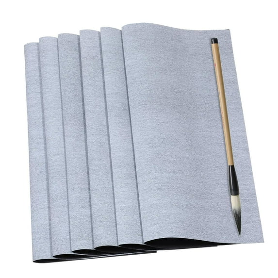 6 Pieces Calligraphy Cloth Water Drawing Writing Mat Practice Paper Non ...