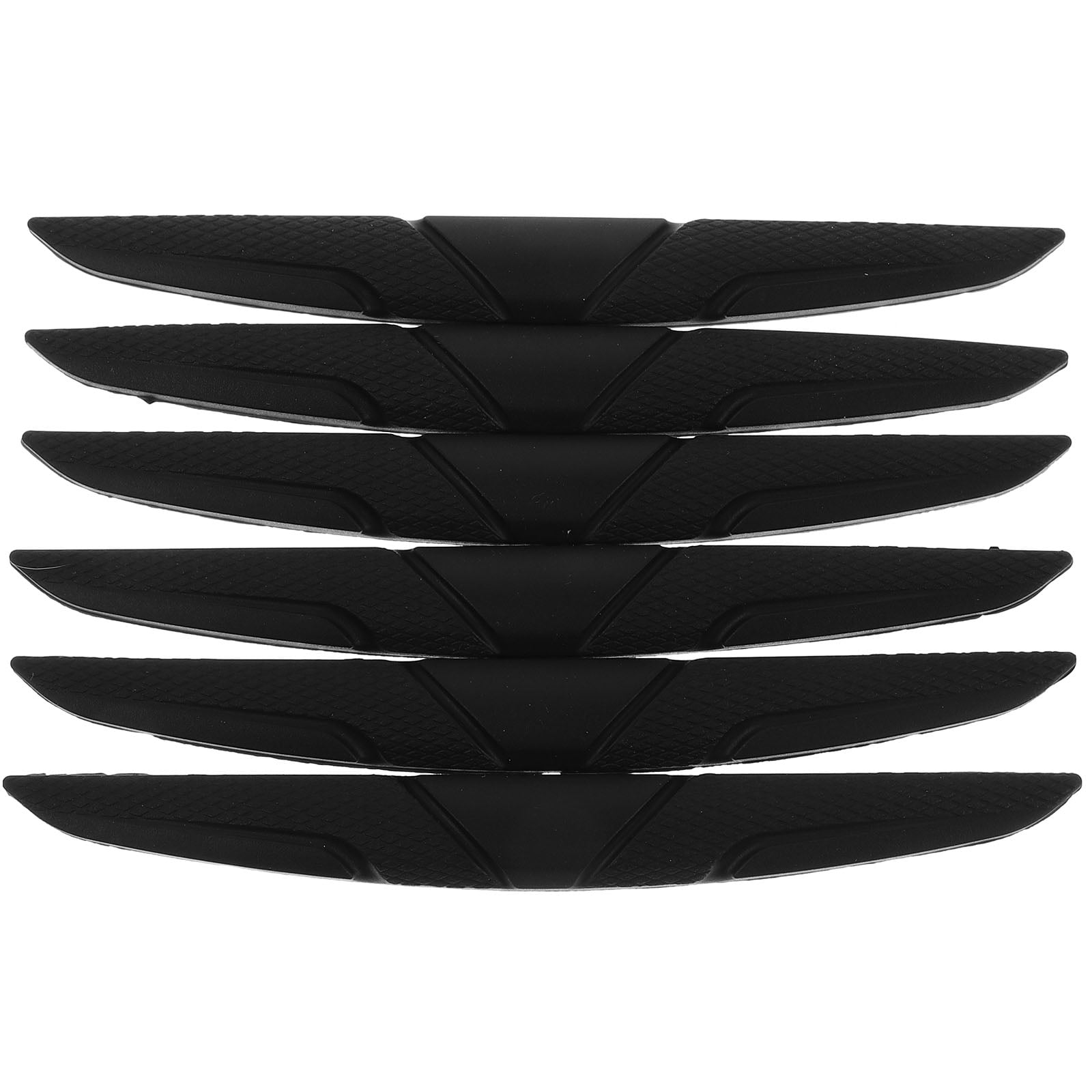 6 Pieces Car Door Edge Guards Protector Stickers Rear Bumper Guard ...