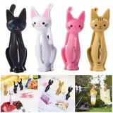 6 Pieces Cat-Shaped Clothespins - Fun and Functional Kitchen, Office ...