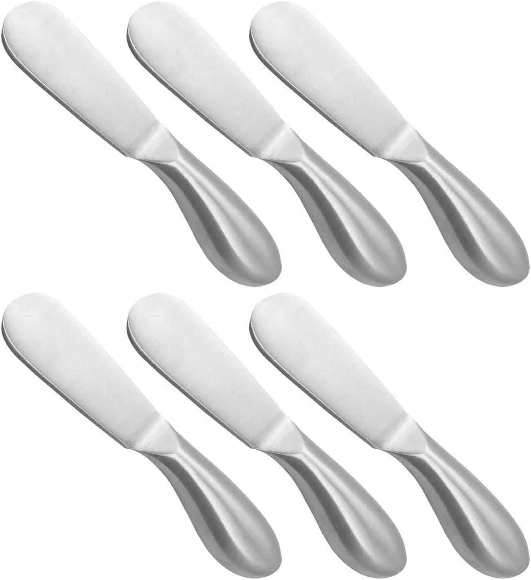 6 Pieces Cheese Spreader Set, Stainless Steel Multipurpose Cheese and ...