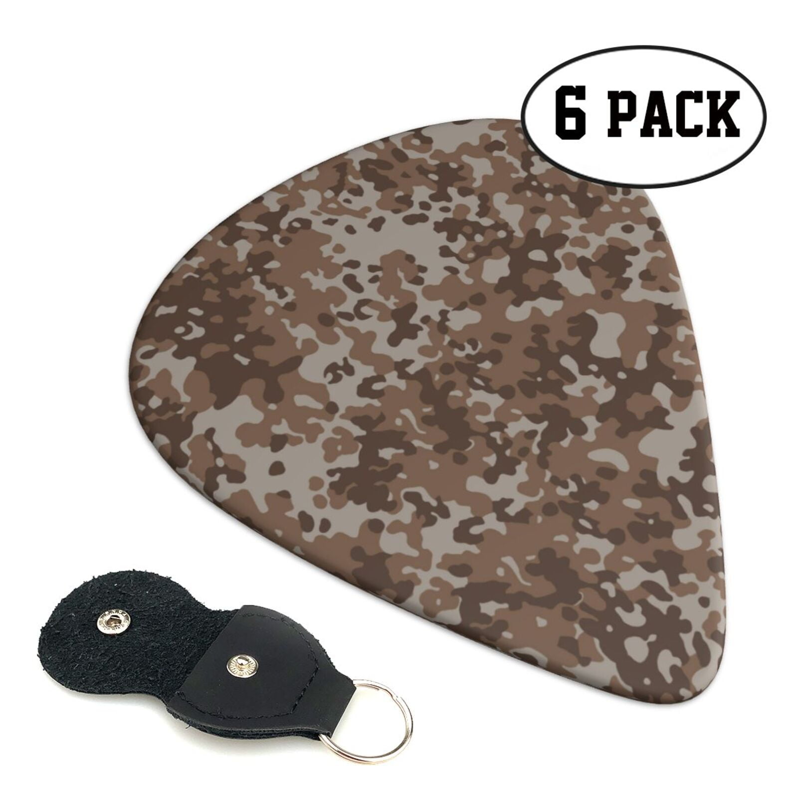 6 Pieces Corps Camouflage Guitar Picks for Guitar Bass Music ...
