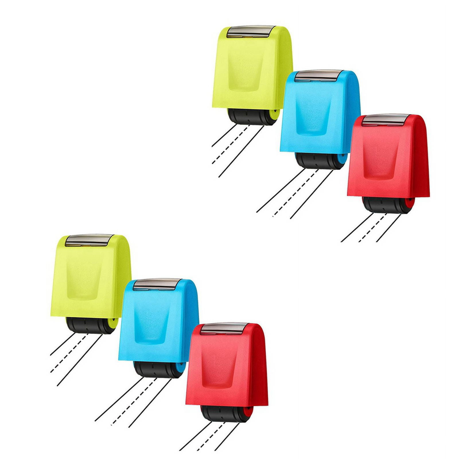 6 Pieces Dashed Handwriting Lines Practice Roller Stamp Self Inking ...